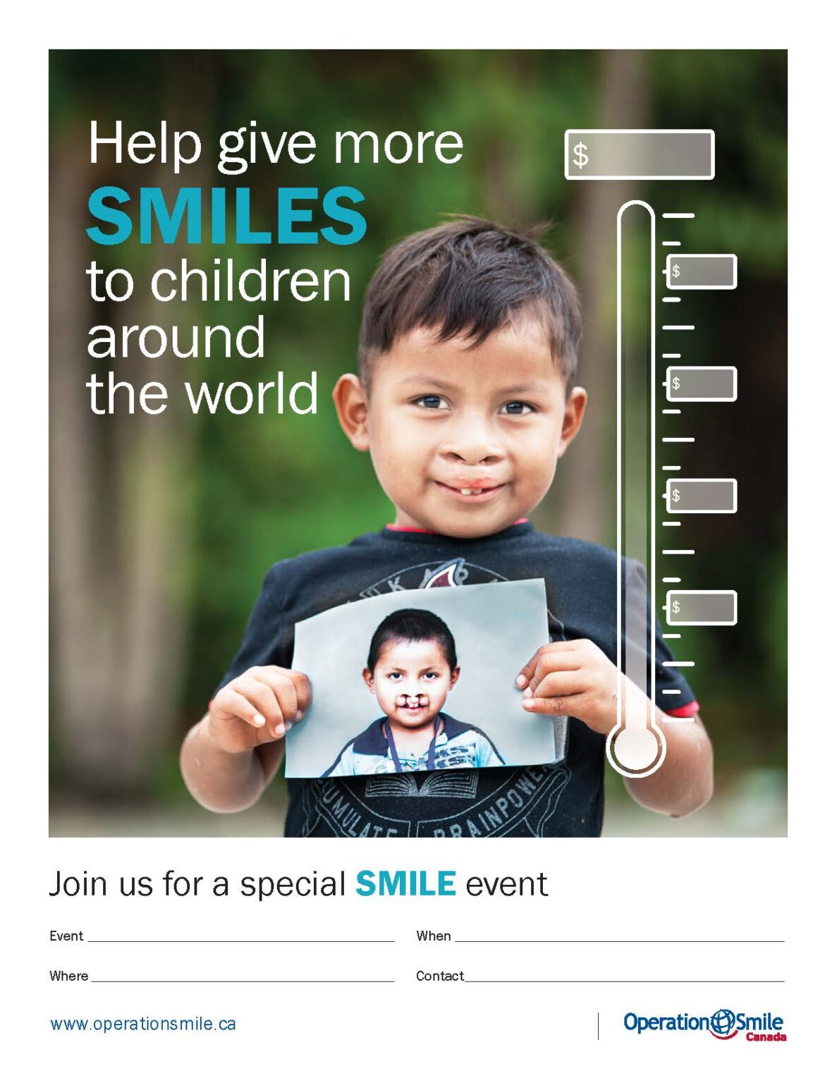 Posters to Print - Operation Smile Canada