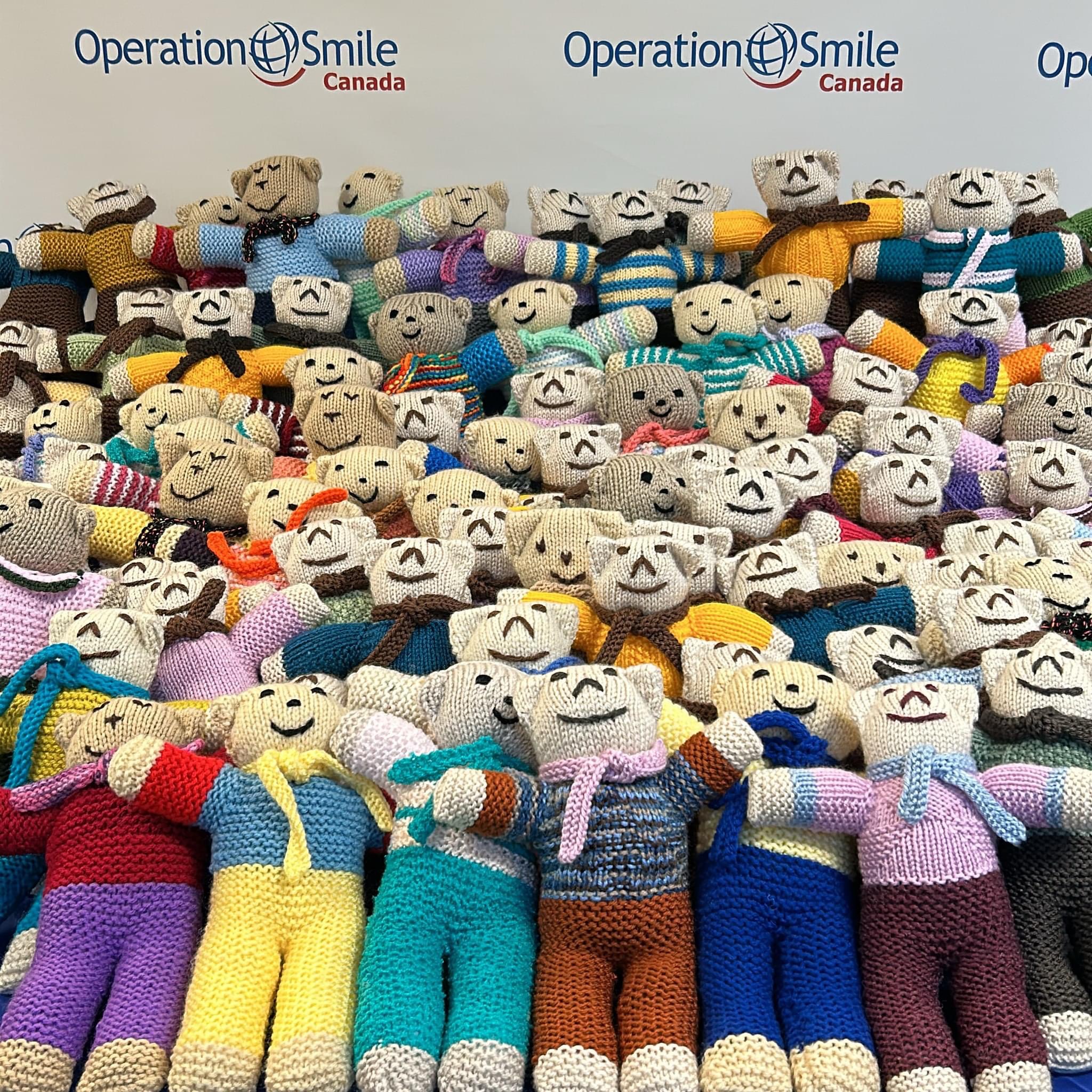 Knitting with Love - Operation Smile Canada